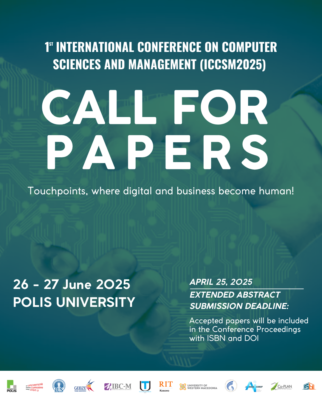 ICCSM – International Conference in Computer Science and Managment